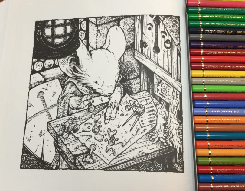 Mouse Guard Coloring Book - Coloring Queen