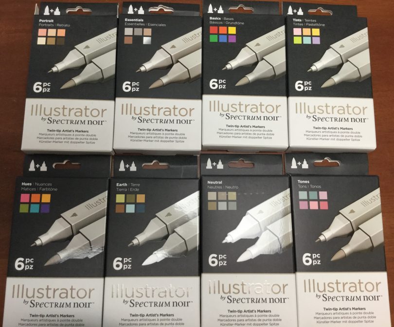 Spectrum Noir Illustrator Markers Unboxing - Coloring Queen