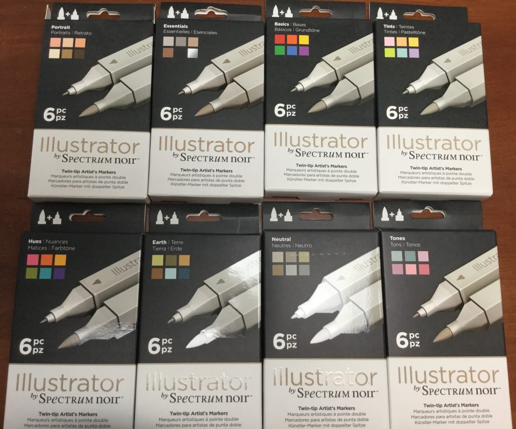 Spectrum Noir Illustrator Markers Unboxing - Coloring Queen