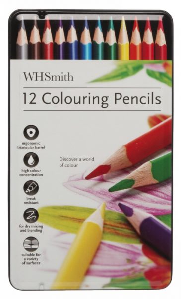 W H Smith Colouring Pencils (36 pc) Review - Coloring Queen