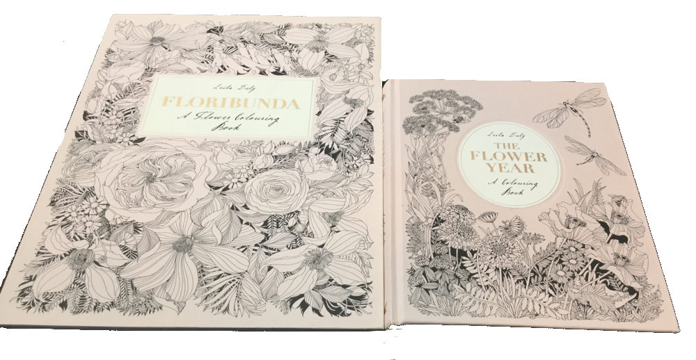 The Flower Year: A Coloring Book - Coloring Queen