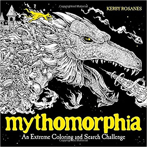 Mythomorphia: An Extreme Coloring and Search Challenge Coloring Book ...