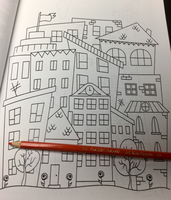 Tiny Towns Coloring Book Review | Coloring Queen