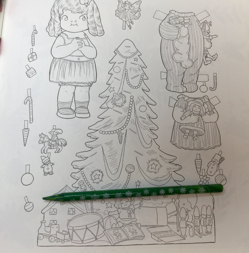 Dingles Dolly Coloring Book Review | Coloring Queen