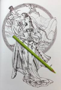 The Briar Coloring Book Review - Coloring Queen