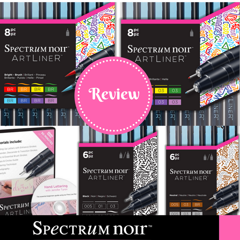 Spectrum Noir Art Liners Review - Coloring Queen