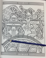 Blue Willow - A Coloring Book Story Coloring Book Review - Coloring Queen