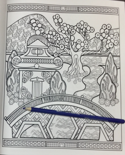 Blue Willow - A Coloring Book Story Coloring Book Review - Coloring Queen