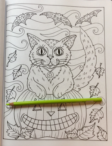 Halloween Cats Coloring Book Review - Coloring Queen