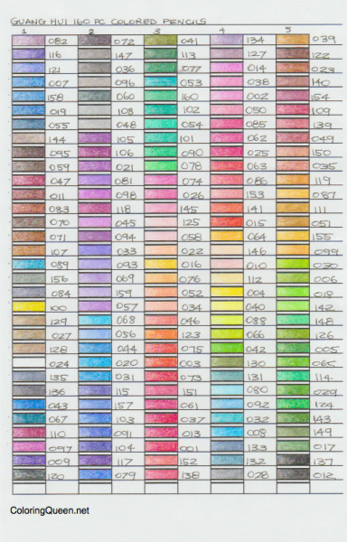 Guanghui (Hero) Colored Pencil Review (plus comparison with Polychromos ...