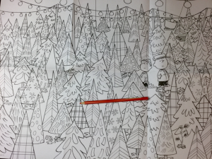 Charlie Brown Christmas Wrapping Paper & Activity Coloring Book Review ...