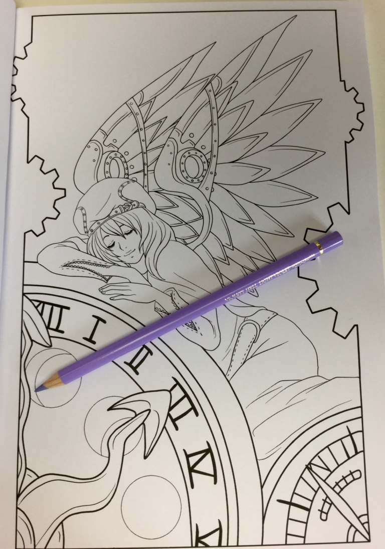 Wings and Fins Coloring Book Review - Coloring Queen