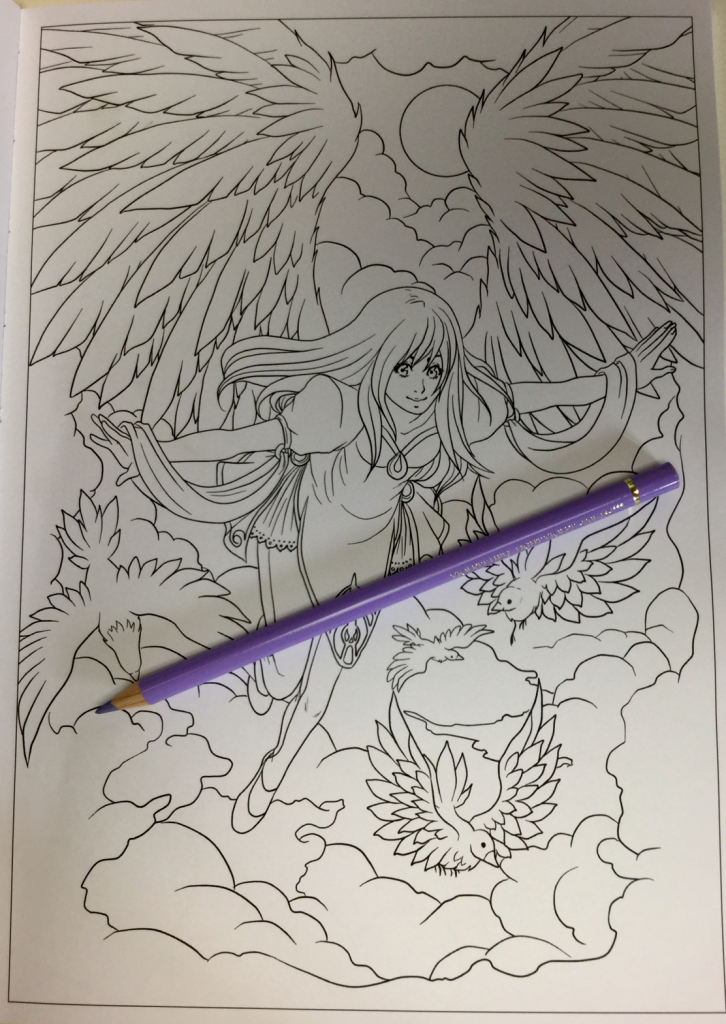 Wings and Fins Coloring Book Review - Coloring Queen