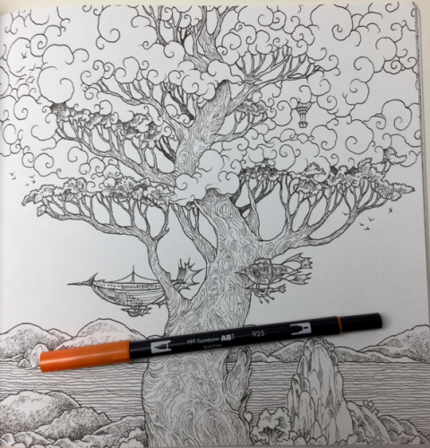 Fantomorphia Coloring Book Review - Coloring Queen