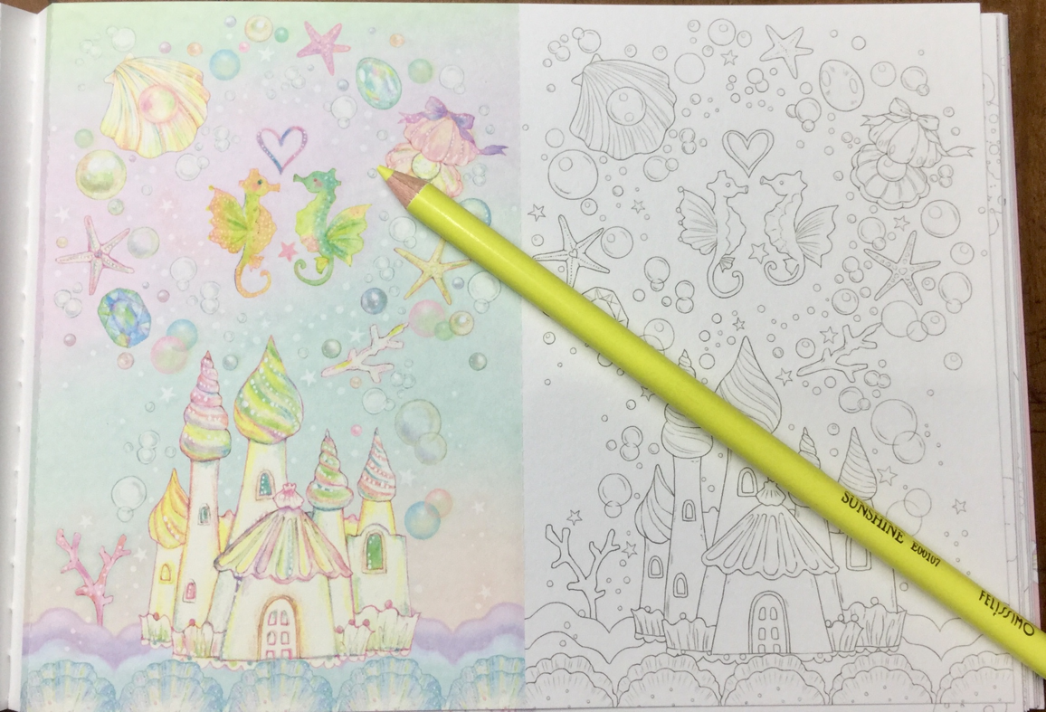 Dream Color 12 Months of Postcards Review - Coloring Queen