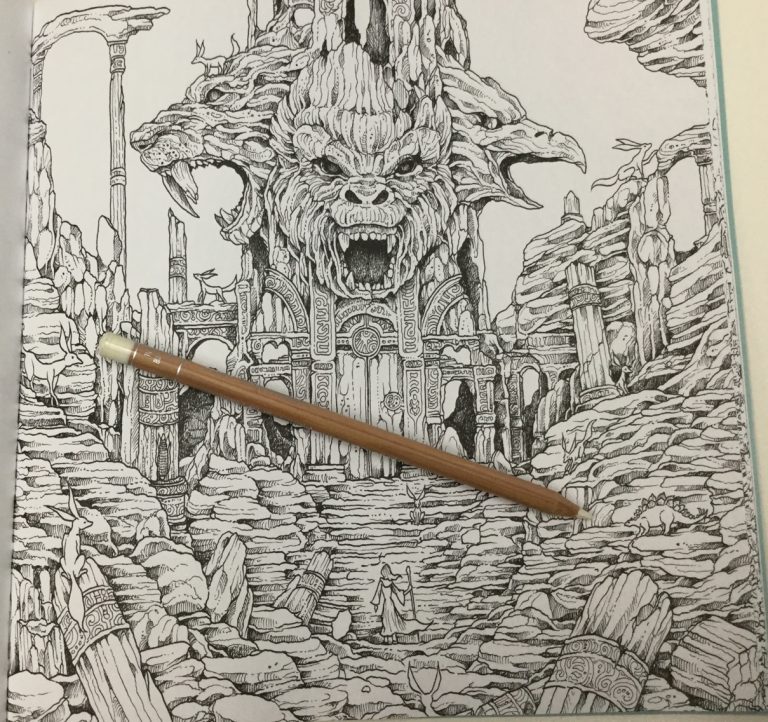 Geomorphia Coloring Book Review - Coloring Queen