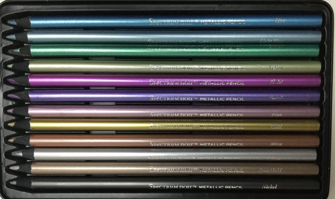 Spectrum Noir Metallic Pencils & Markers Product Review - Coloring Queen