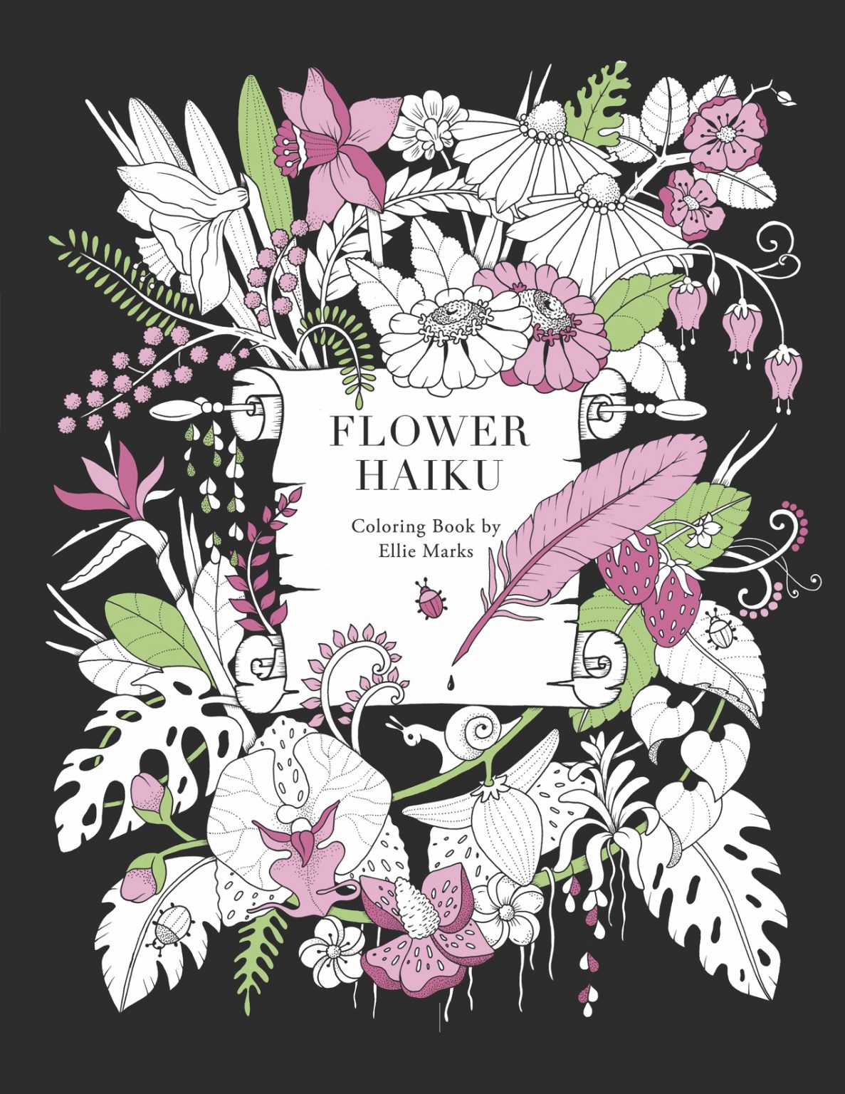 Flower Haiku Coloring Book Review - Coloring Queen