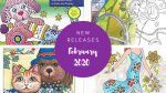 Coloring Books - New Releases - February 2020 - Coloring Queen