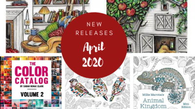 Coloring Books - New Releases - April 2020 - Coloring Queen