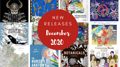Coloring Books - New Releases - December 2020 - Coloring Queen