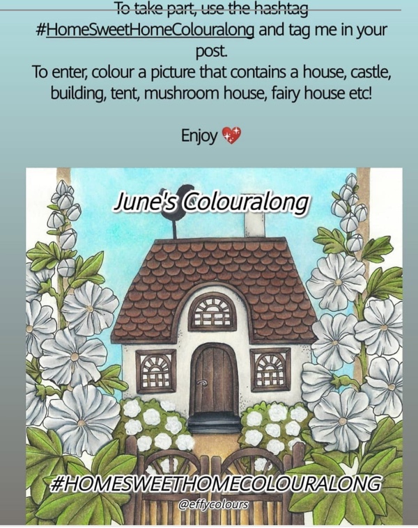 Home Sweet Home Colour Along - Coloring Queen