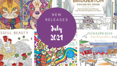 Coloring Books - New Releases - July 2021 - Coloring Queen