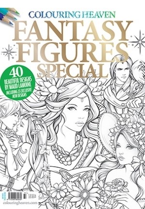 Colouring Heaven: Fantasy Figures Special Review - Coloring Queen