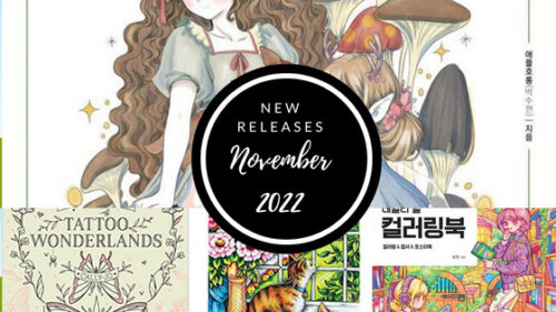 Coloring Books - New Releases November 2022 - Coloring Queen