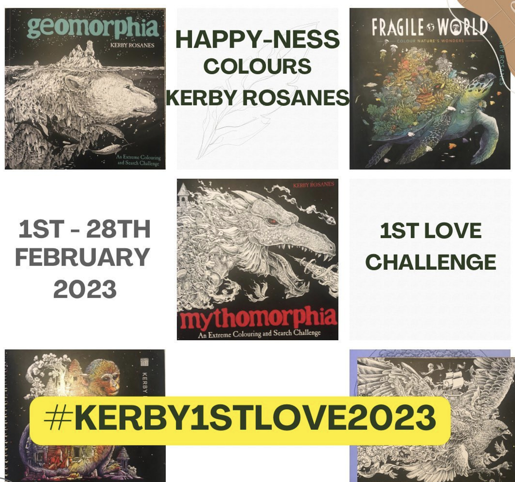 kerbys 1st Love Challenge - Coloring Queen