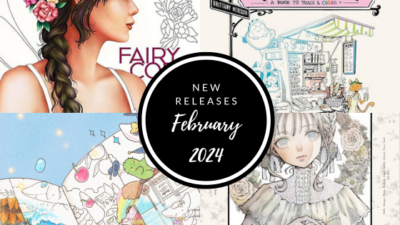 Coloring Book New Releases | February 2024 - Coloring Queen