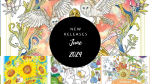Coloring Books New Releases - June 2024 - Coloring Queen
