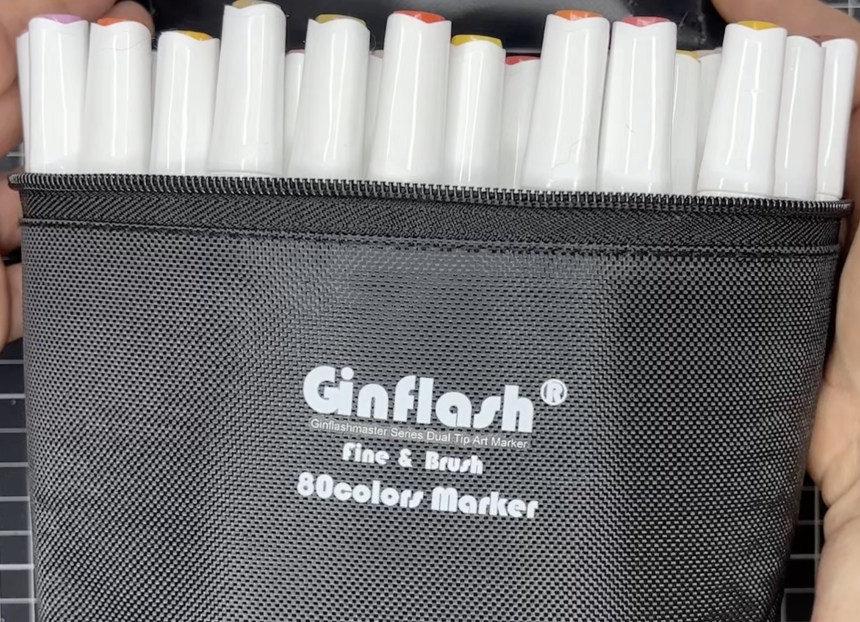 Ginflash Alcohol Markers Review - Coloring Queen