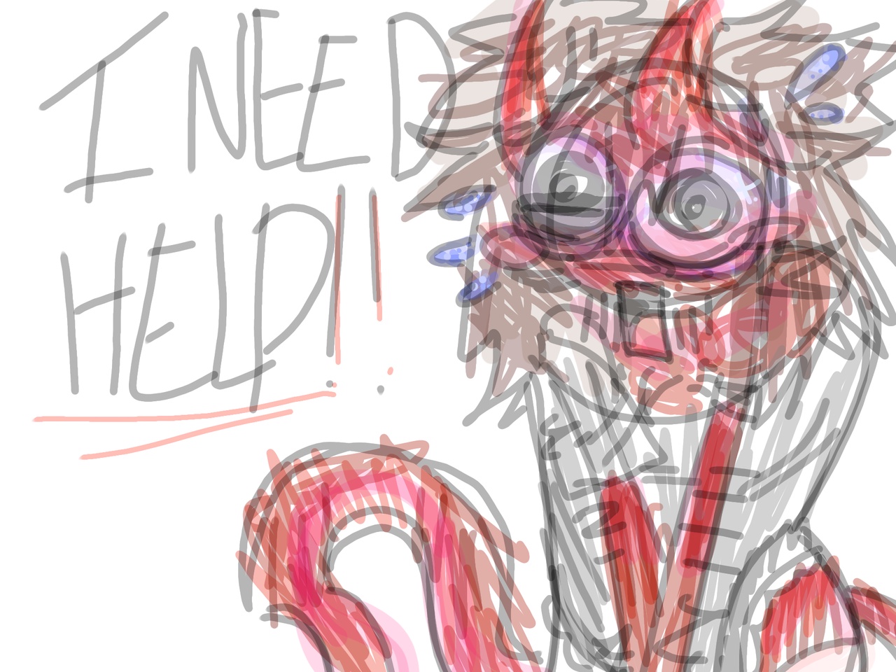I NEE DHEELPPP !!!! by riggedstone - Colors Live