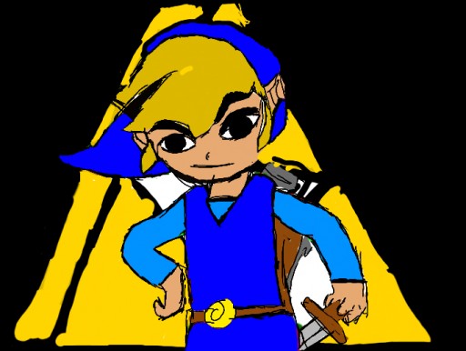 Colors Live - blue windwaker link by PhotonDragon16