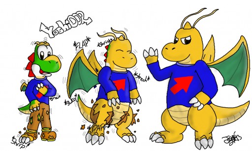 Colors Live - Dragonite TF (YoshiDDR) by DougFluff345