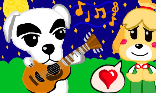 Colors Live - Animal Crossing: K.K. Slider & Isabelle by MegaSocks