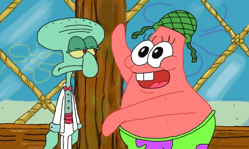 Colors Live - Squidward &Patrick! by Adicarius