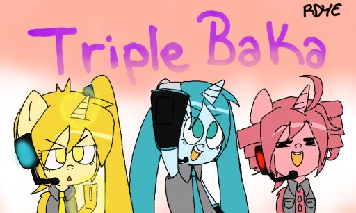 Colors Live - Triple Baka by PixelPie