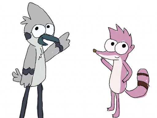 Colors Live - MAD mordecai and rigby by KDTLMSVS77894