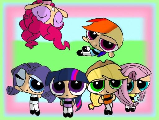 Colors Live - PPG MY LITTLE PONY by Irken-Pony1117