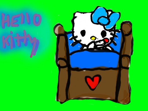 Colors Live - :[ hello kitty sick by solykrawrandstuff!!!