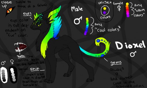 Colors Live - Dioxel (Die-ox-EL) or (DE-ox-ul) by Takal737