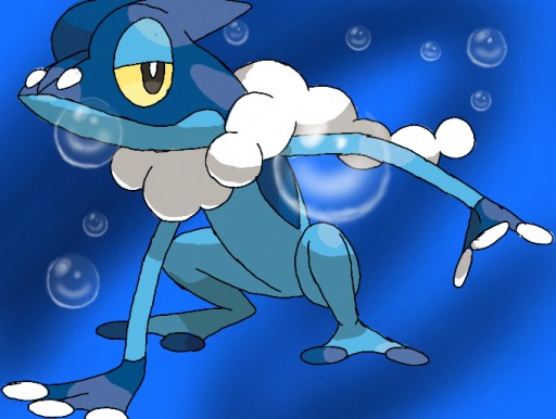 Colors Live - Frogadier by T-rev411