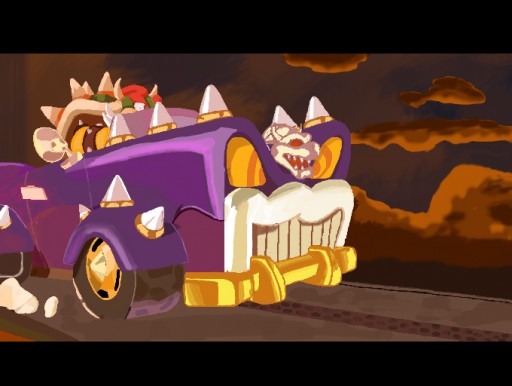 Colors Live - bowser's car by KingAlpha712
