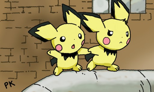 Colors Live - Two Pichus by Panda King