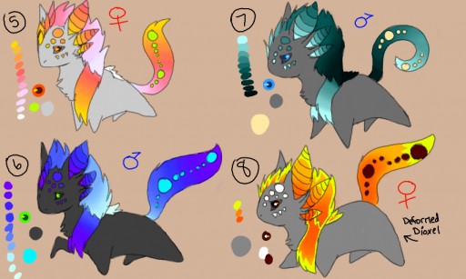 Colors Live - Fresh 'n steamy Dioxel adopts by Stolabiis737
