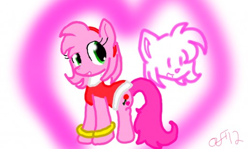 Colors Live - Amy Rose as a My Little Pony by AmbientPixels