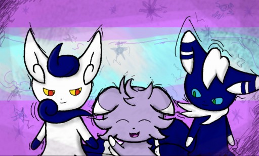 Colors Live - Espurr evolution line! by Dingdood