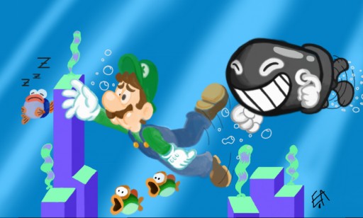Colors Live - Swim luigi! by El!as